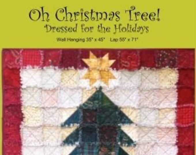 Oh Christmas Tree Rag Quilt Pattern by Karla Alexander - Etsy