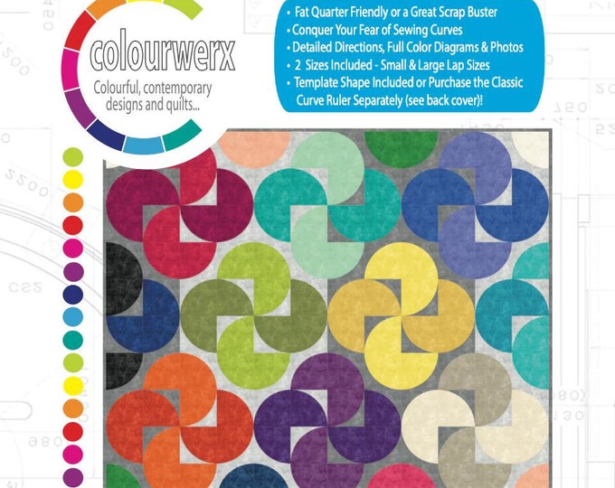 Colourwerx Disco Quilt Pattern CW-115 - Etsy