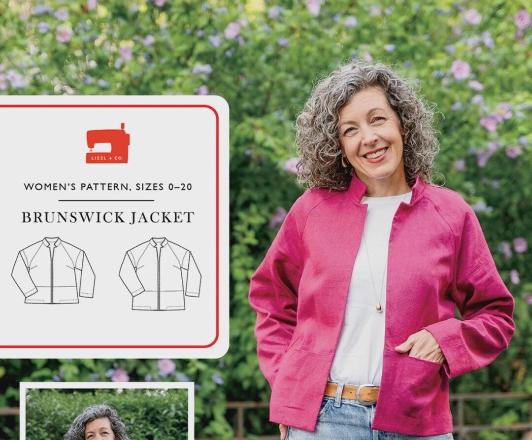 Brunswick Jacket-sewing Pattern- From Liesl & Co.- Sizes 0 - 20 (paper ...