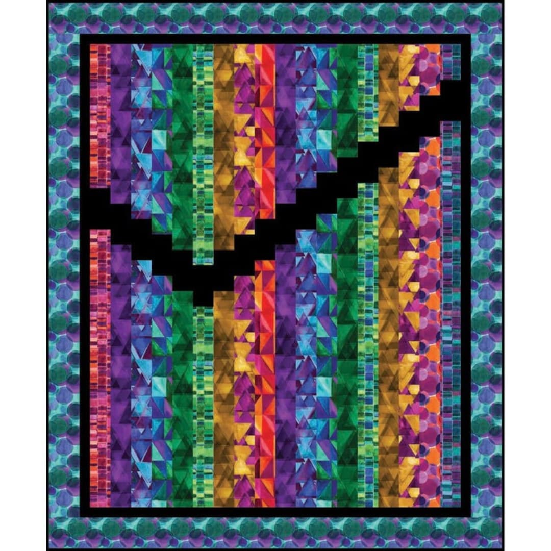 Watercolor Geometry Quilt Kit by Marta Cortese - Etsy