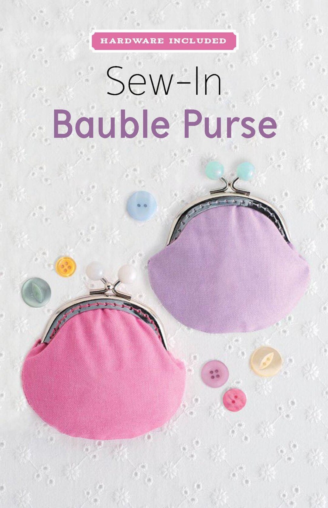 Sew-in Bauble Purse Pattern Kit by Zakka Workshop - Etsy