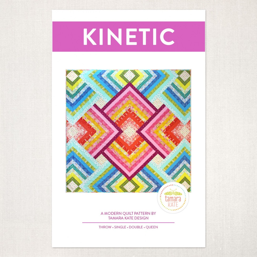Kinetic Quilt Pattern, by Tamara Kate Designs(paper Pattern) - Etsy