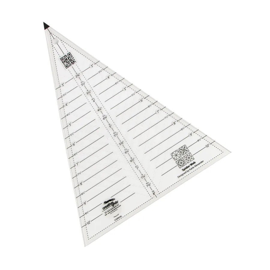 Creative Grids Spider Web Quilt Ruler CGRKA6 - Etsy