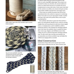 Zigzag Rope Sewing Projects: 16 Home Accessories to Make With a Simple ...