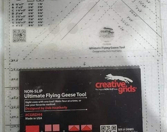 Creative Grids Ultimate Flying Geese Template and Quilt Ruler [CGR - Etsy