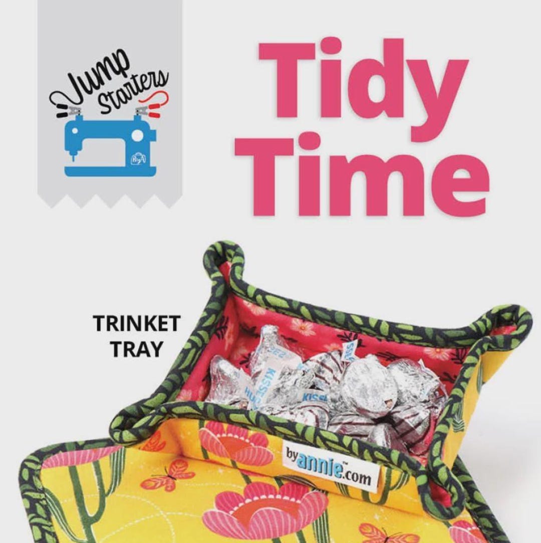 Byannie Tidy Time - Sewing Pattern: Mini Mats & Trinket Trays - Etsy
