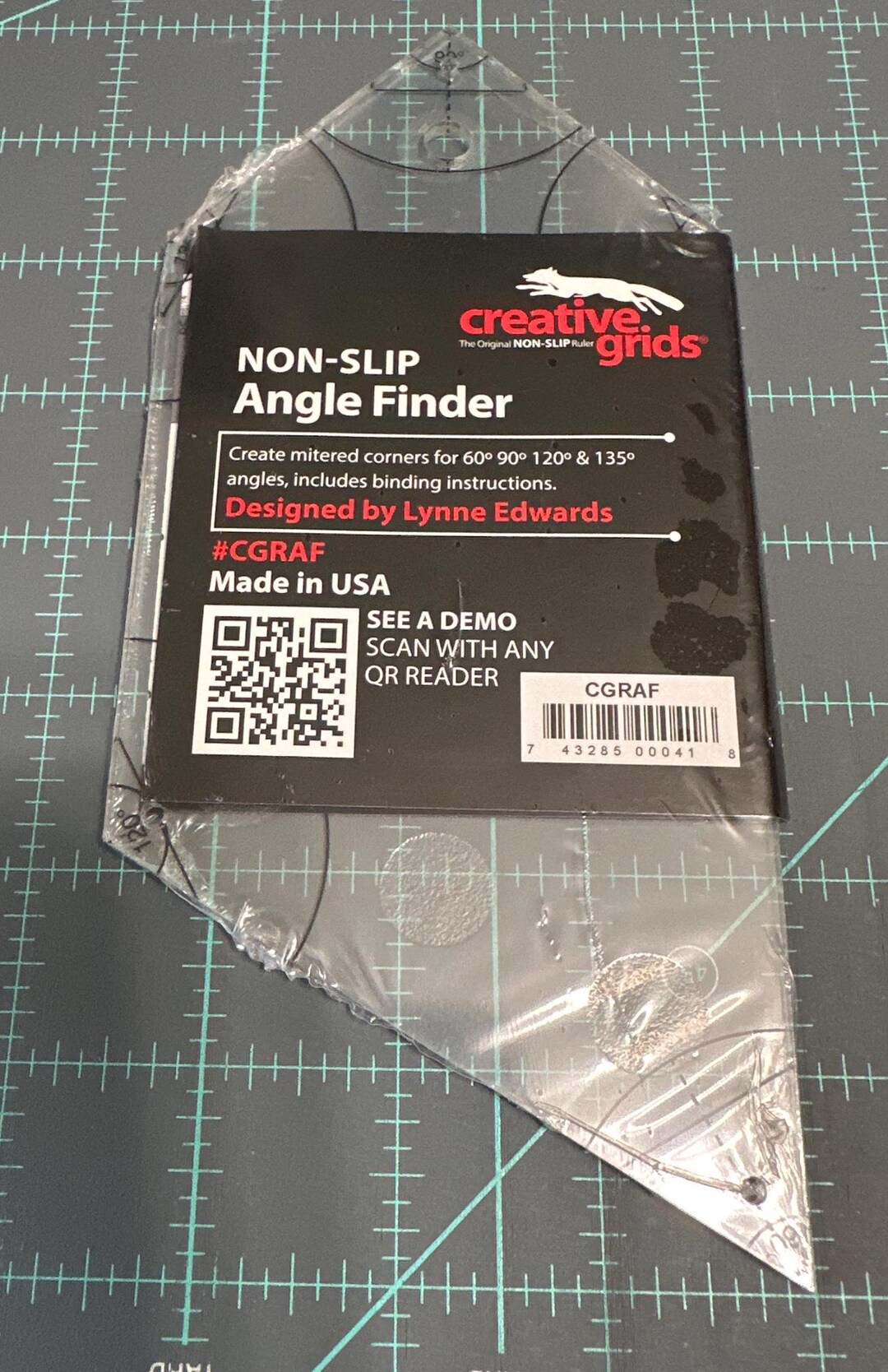 Angle Finder Quilt Ruler and Binding Tool by Creative Grids # CGRAF - Etsy