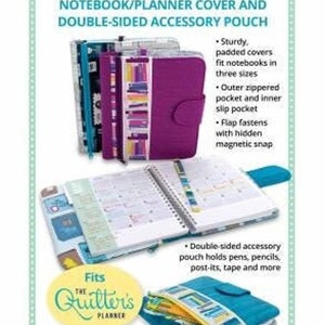 The Write Stuff, Notebook Planner COVER Sewing Pattern for 3 SIZES by ...