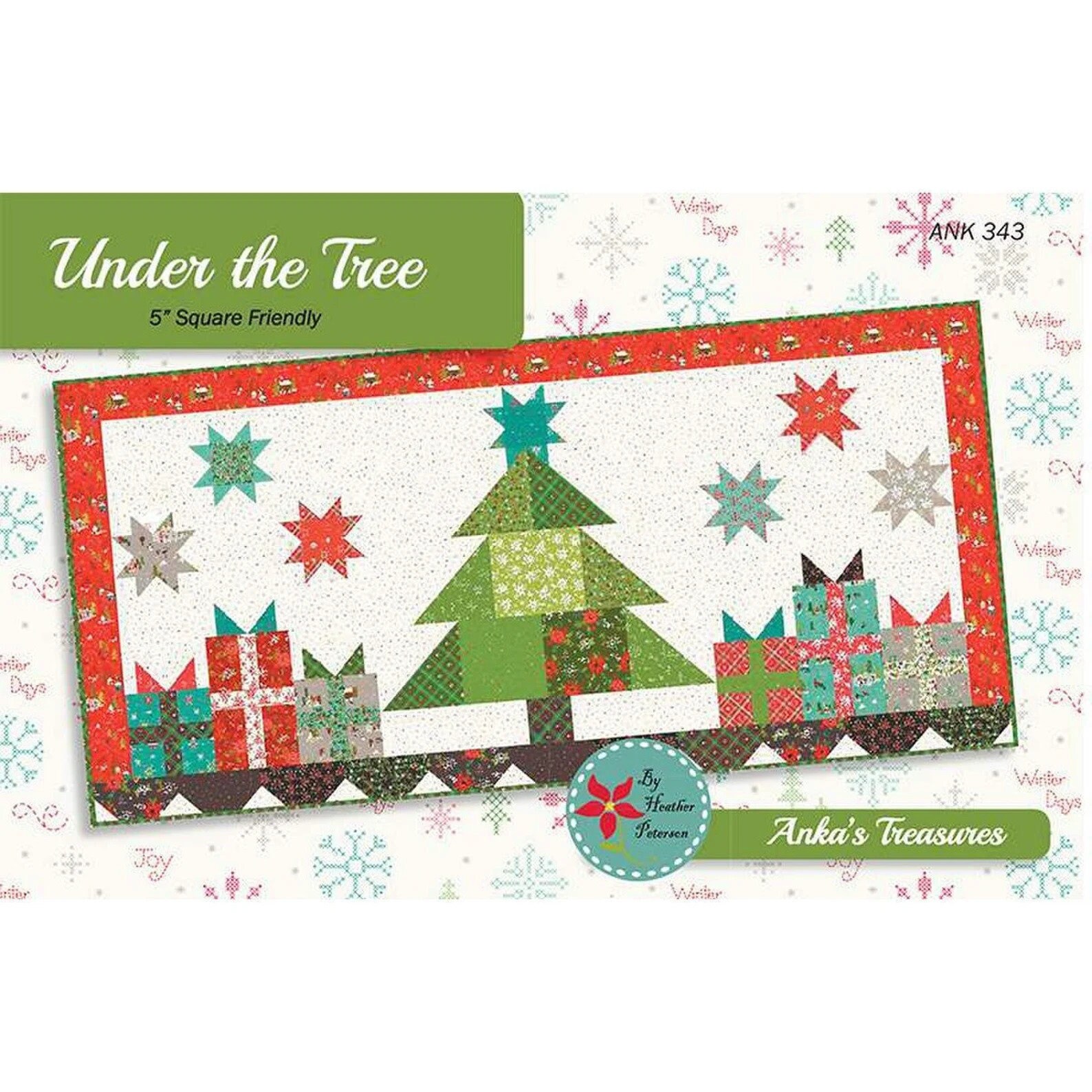 Under the Tree Table Runner Pattern - Etsy