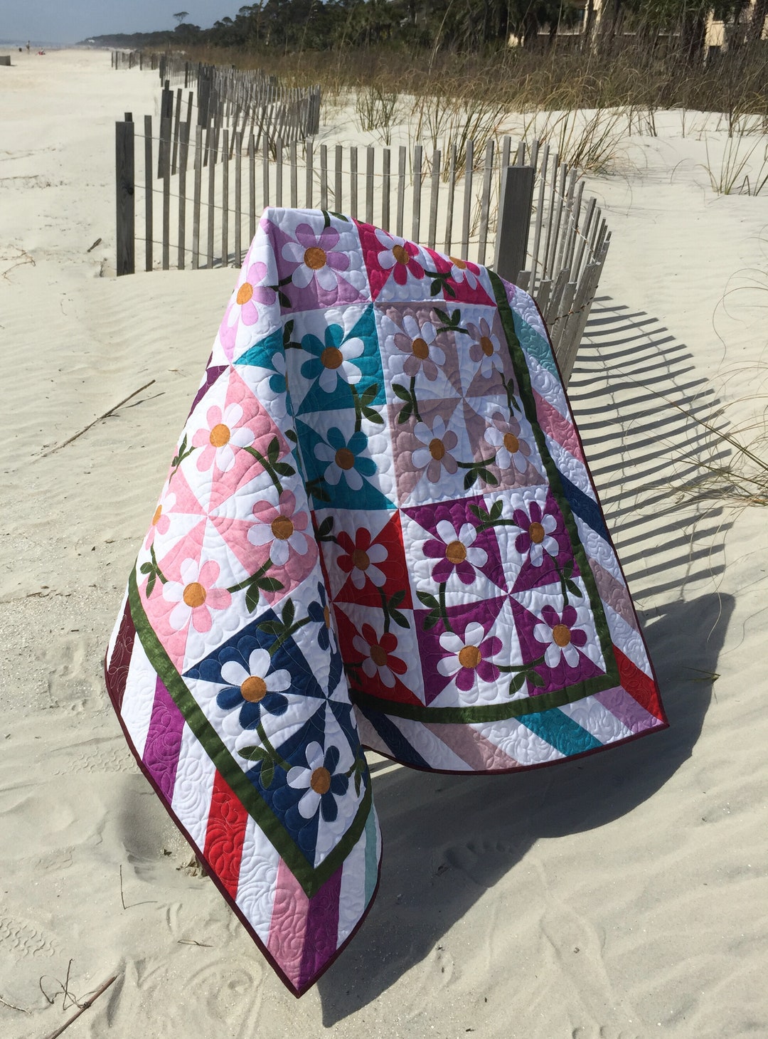 Oops - a - Daisy Quilt Pattern - Etsy