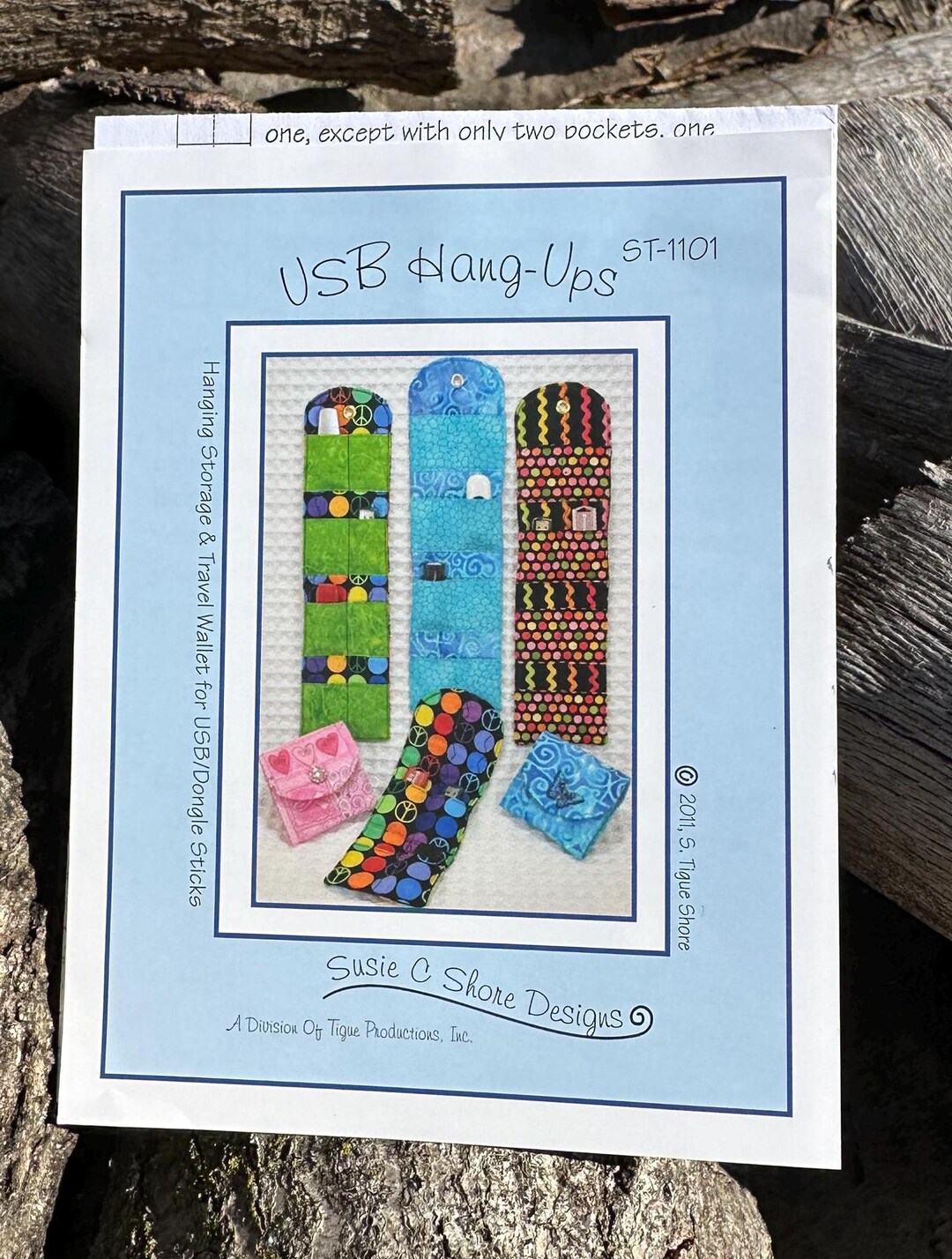 USB Hang-ups - Sewing Pattern - by Susie C Shore Designs - Etsy