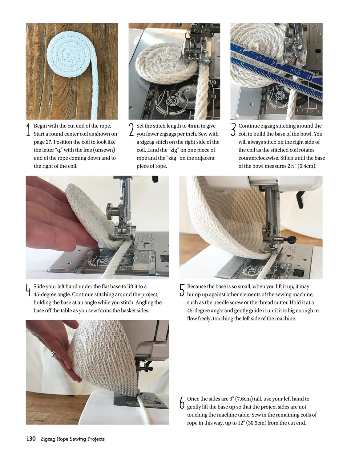 Zigzag Rope Sewing Projects: 16 Home Accessories to Make With - Etsy