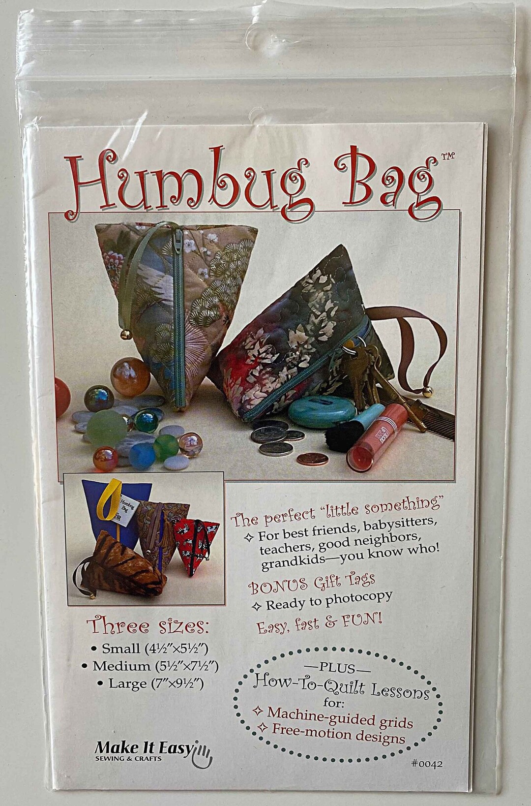 Humbug Bag Pattern, Easy, Fast and Fun - Etsy