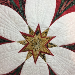 Luminous- Tree Skirt And/or Table Topper - Paper Pattern - by Quilted ...