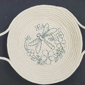 Gypsy Quilter Cotton Clothesline, 100 Ft Rope Fabric Bowls and Baskets ...