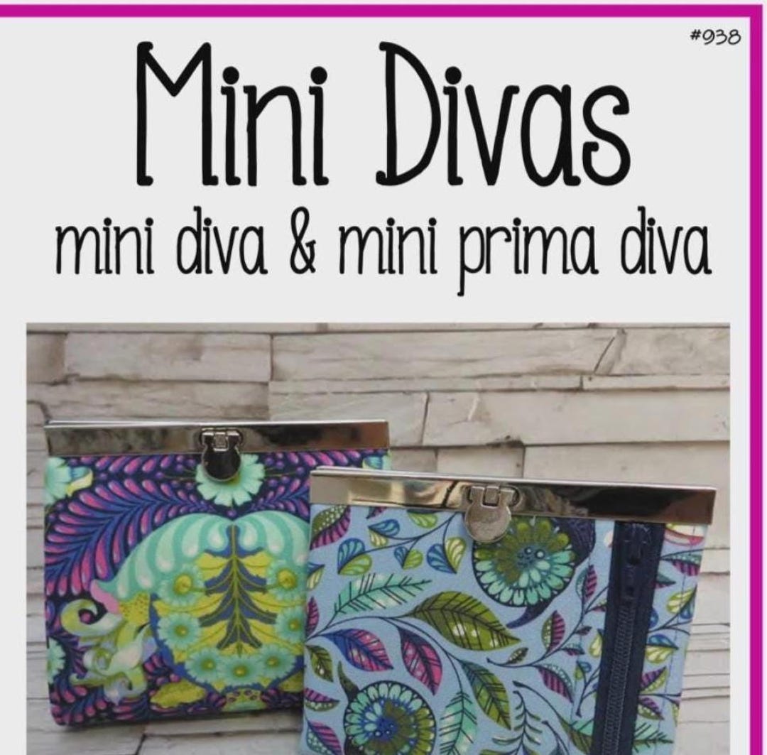 Wallet Pattern: Mini Diva & Prima Diva Organizer - Etsy