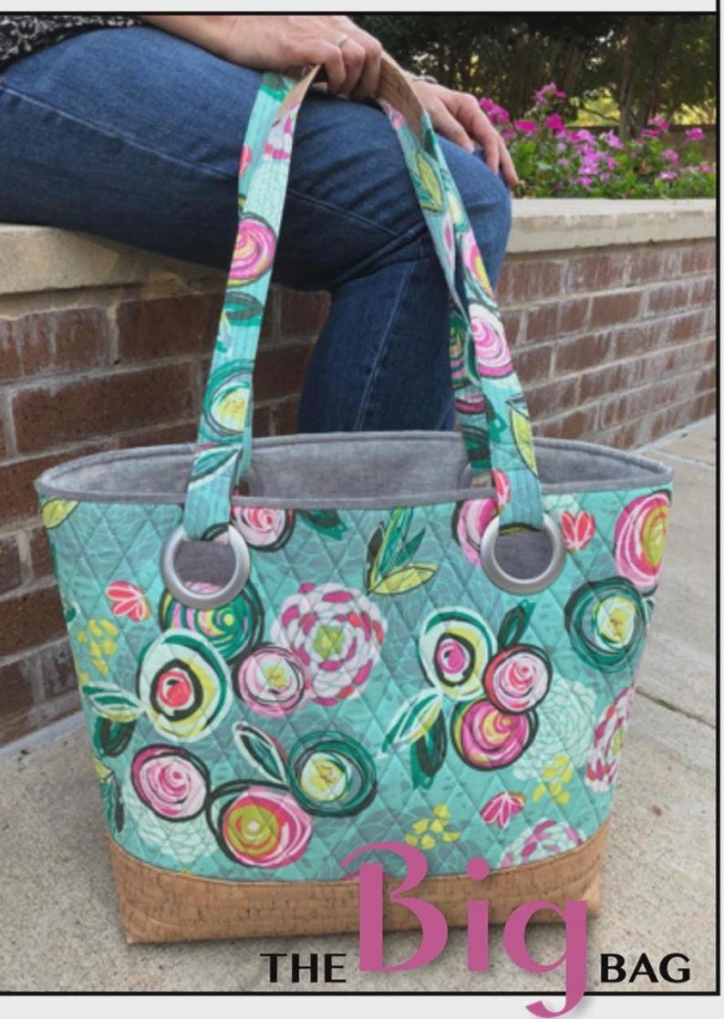 The Big Bag- Sewing Pattern -from Bodobo Bags( Paper Pattern) - Etsy