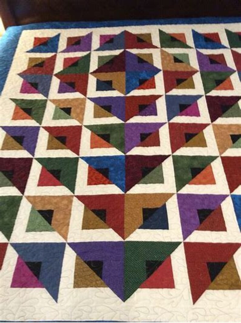 Radiant Quilt Pattern, A Fat Quarters Anonymous by Cozy Quilt Designs ...
