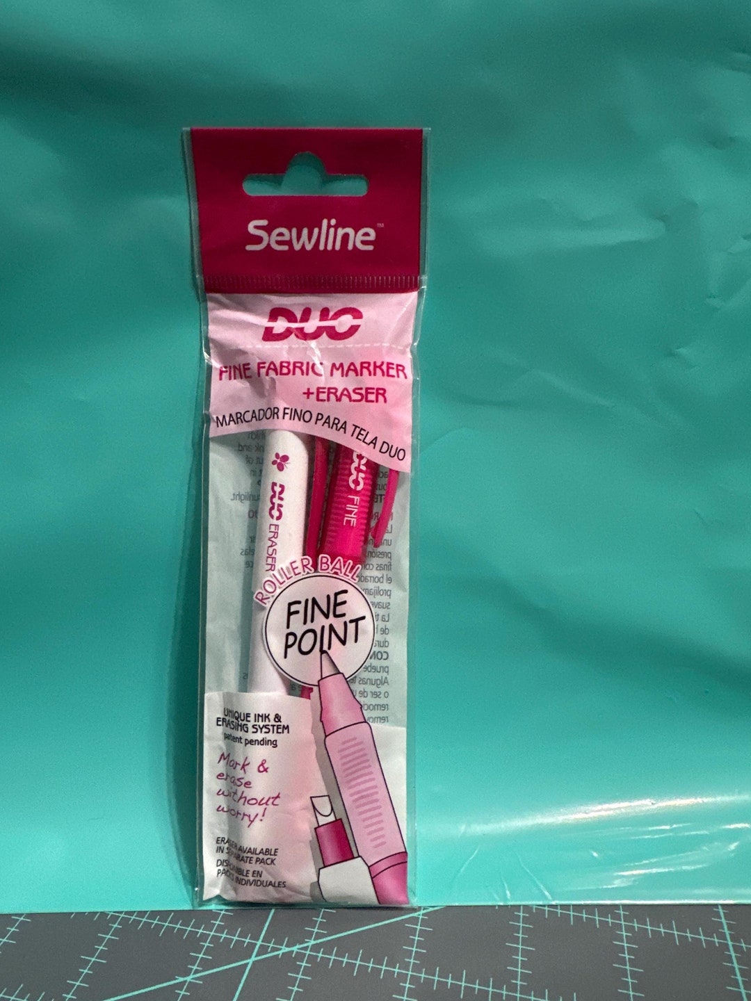 Duo Marker Fine Point by Sewline Marker + Eraser - Etsy