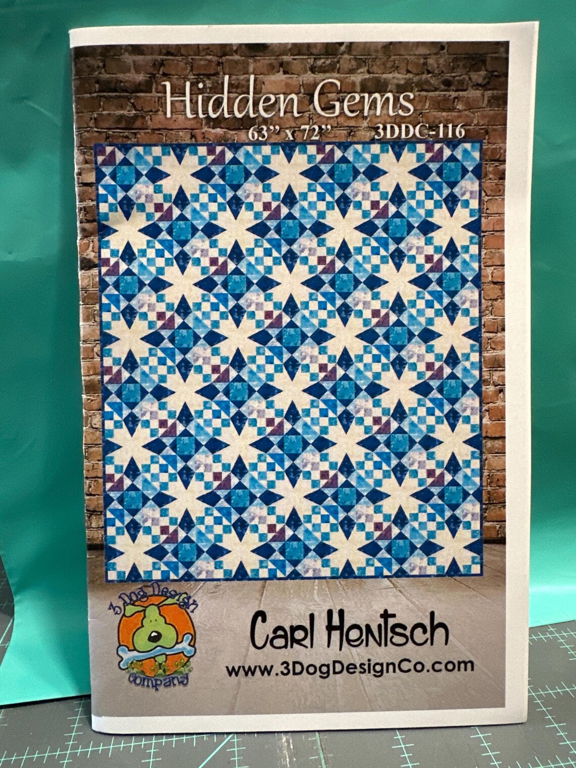 Hidden Gems Quilt Pattern by 3 Dog Design - Etsy