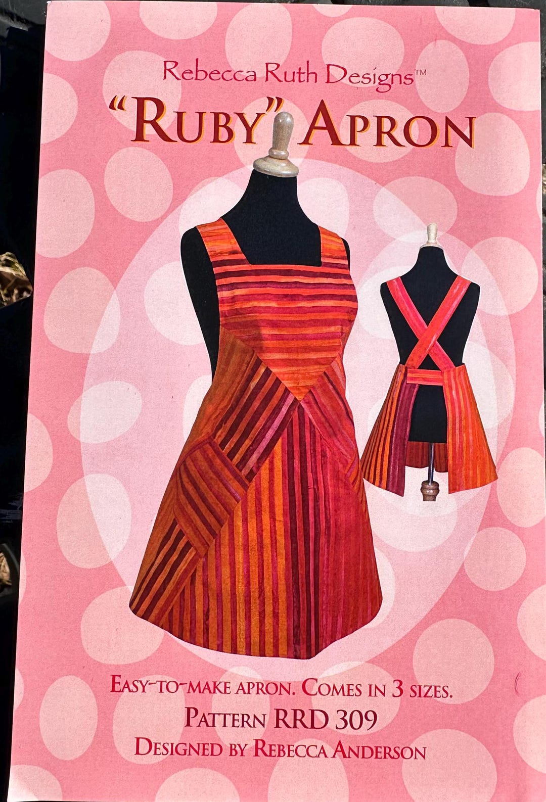 Ruby Apron Pattern - From Rebecca Ruth Designs (paper Pattern) - Etsy