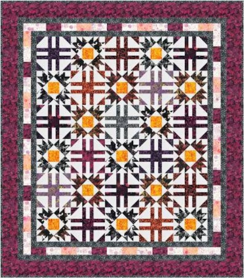 Crossing Quilt Pattern by Bound to Be Quilting BTBQ416 - Etsy