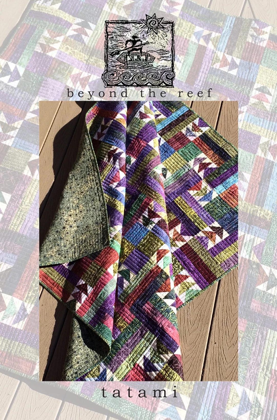 Tatami Paper Pattern - From Beyond the Reef - by Natalie Barnes BTR039 ...