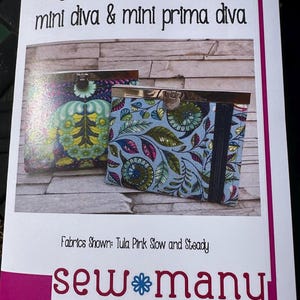 Diva Frame Wallet Pattern- Fat Quater/scarp Friendly SMC223- - Etsy