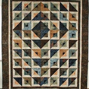 Radiant Quilt Pattern, A Fat Quarters Anonymous by Cozy Quilt Designs ...