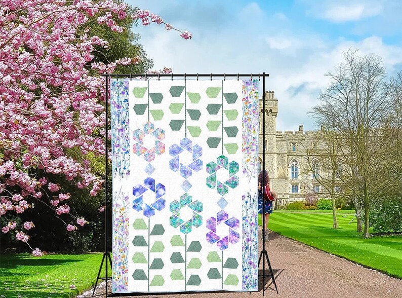 Hanging Garden Quiltingfox Designs Intermediate Paper - Etsy