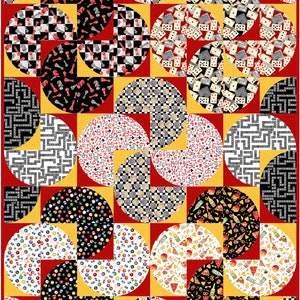 Colourwerx Disco Quilt Pattern CW-115 - Etsy