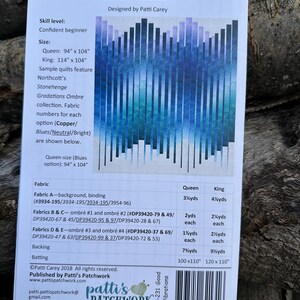 Good Vibrations Quilt Pattern by Pattis Patchwork- Queen or King Size Quilt - Etsy