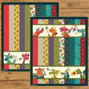Dragon Friends-quilt Pattern-the Whole Country Caboodle - Etsy