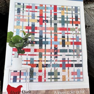 Plaidy Cake Quilt Pattern - Layer Cake or Fat Quarter - 5 Sizes - Etsy