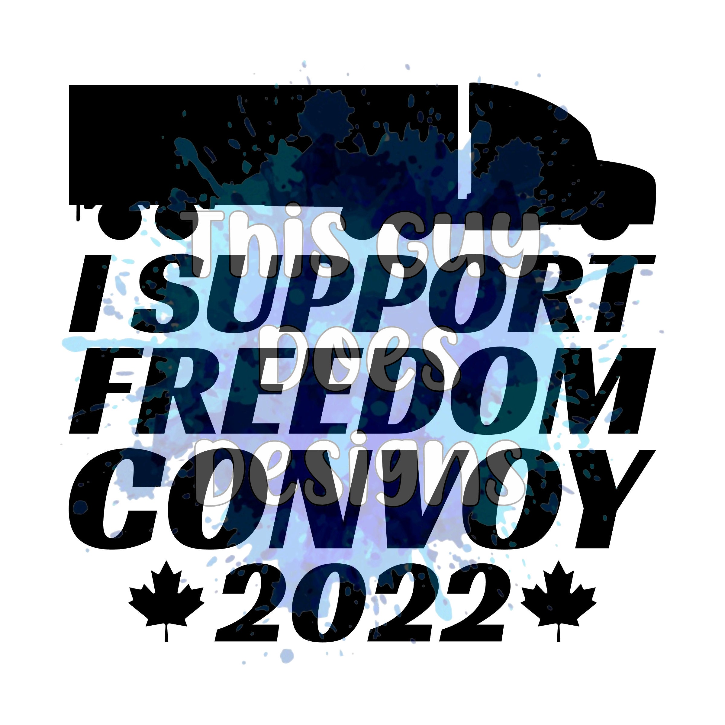 Trucker Support Car Decal Freedom Convoy 2022 Car Decal Stickers ...