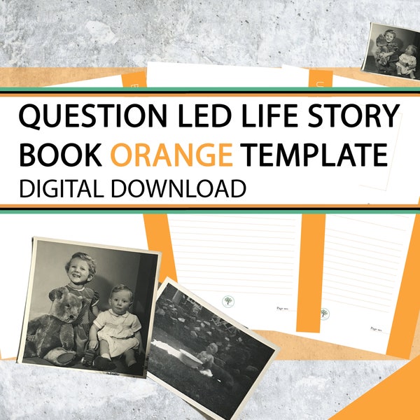 Led Life Book Template - Etsy
