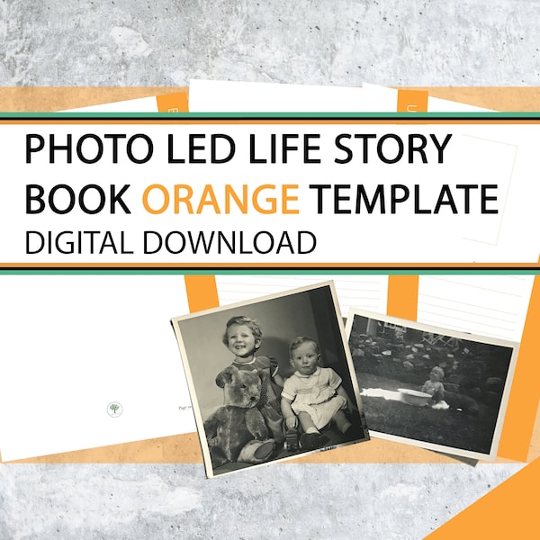 Led Life Book Template - Etsy
