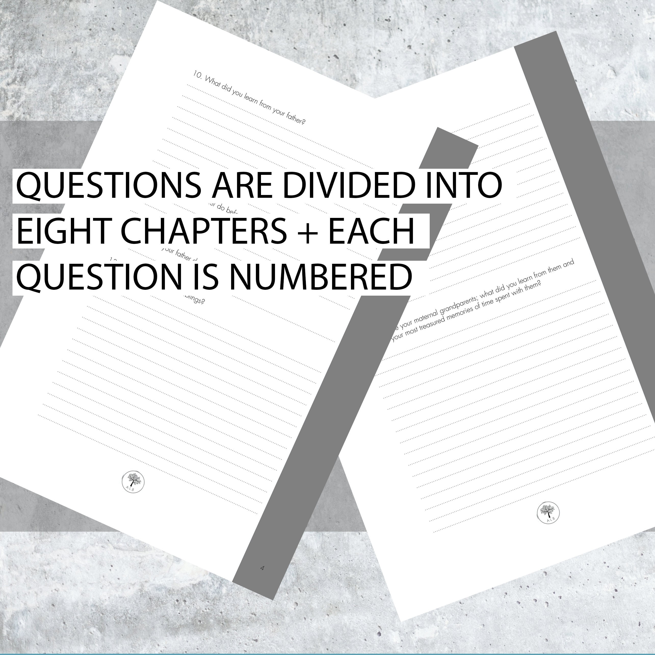 Audio Recorded 150 Life Story Questions Instant Digital Download Legacy Memory Guide Biography ...