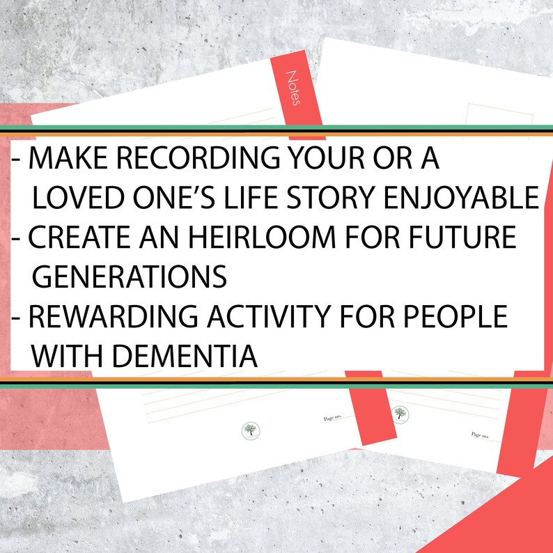 Luxury 277 Page Life Story Book Template RED Instant - Etsy