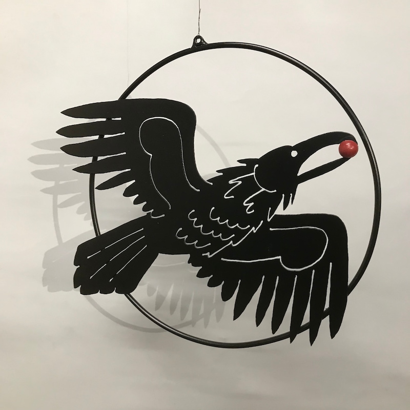 Metal Raven - Etsy