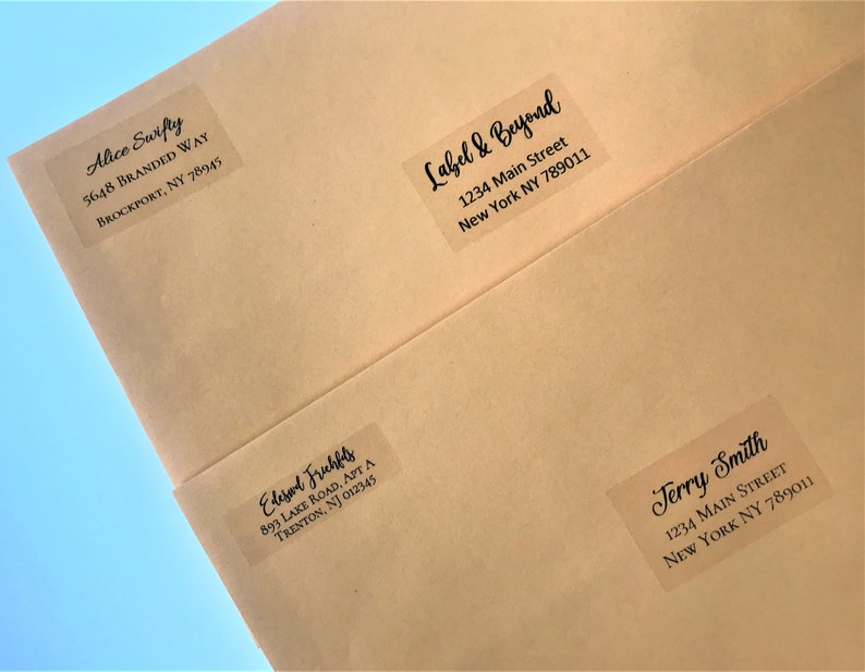 Guest Address Sticker / Wedding Invitation Address Label/ - Etsy