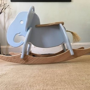 Beautiful Wooden Rocking Elephant, Archivos Digitales, Vector DESCARGA ...