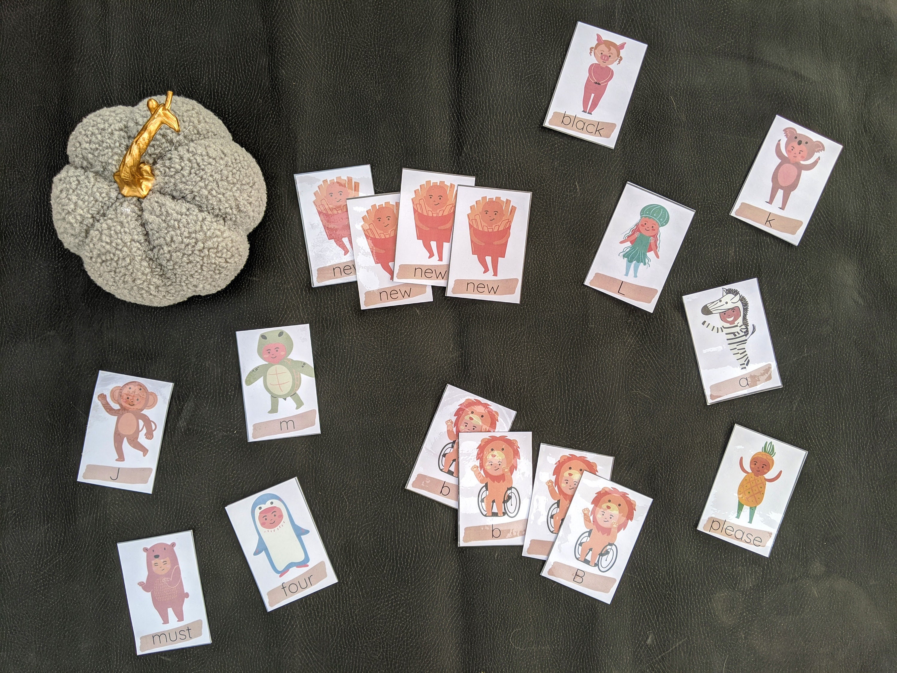 Trick or Treat: Numbers and Shapes, Halloween Go Fish Card Game ...