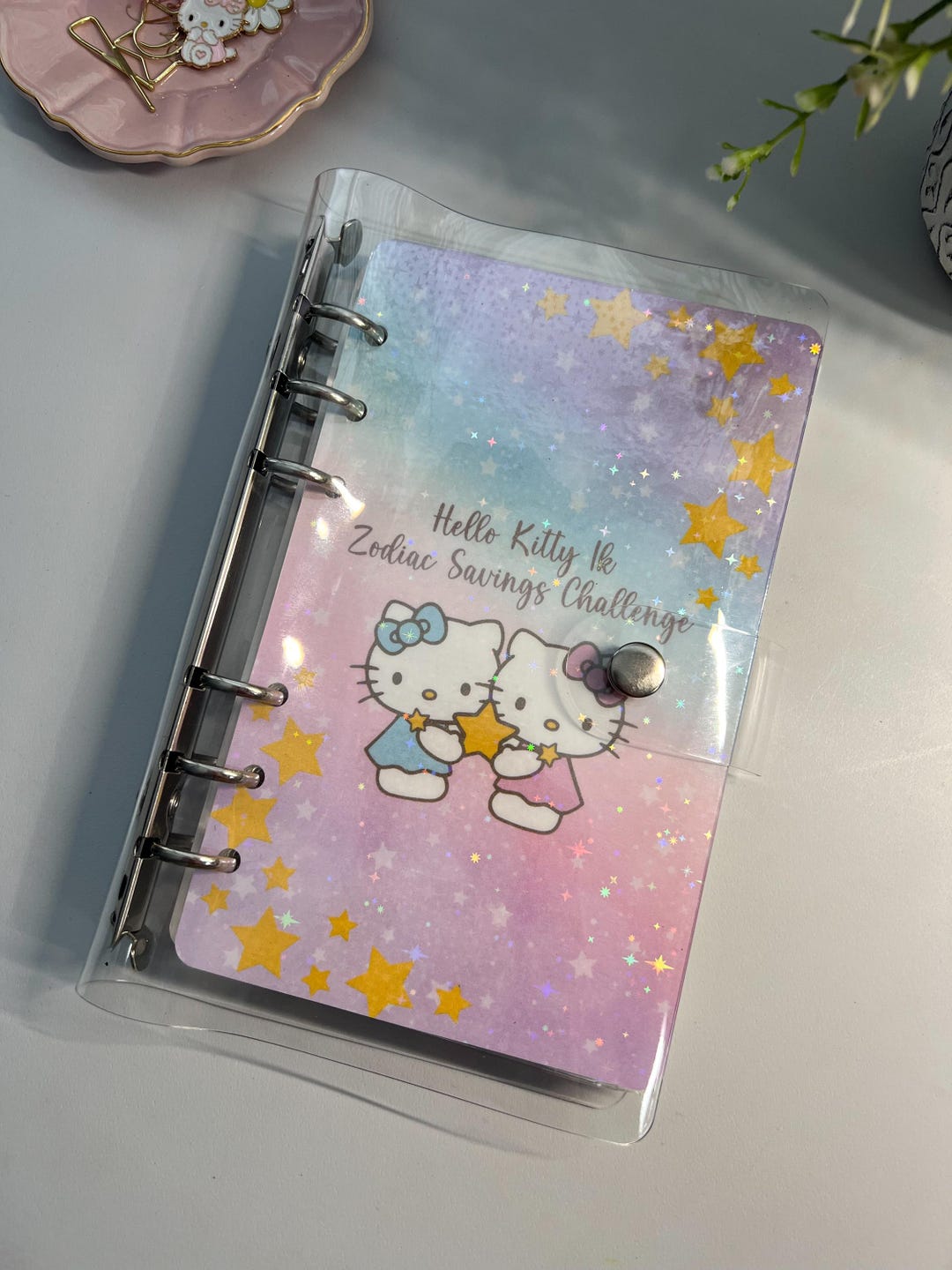 Hello Kitty 1K Savings Challenge Binder: Zodiac Theme Scratch-off - Etsy