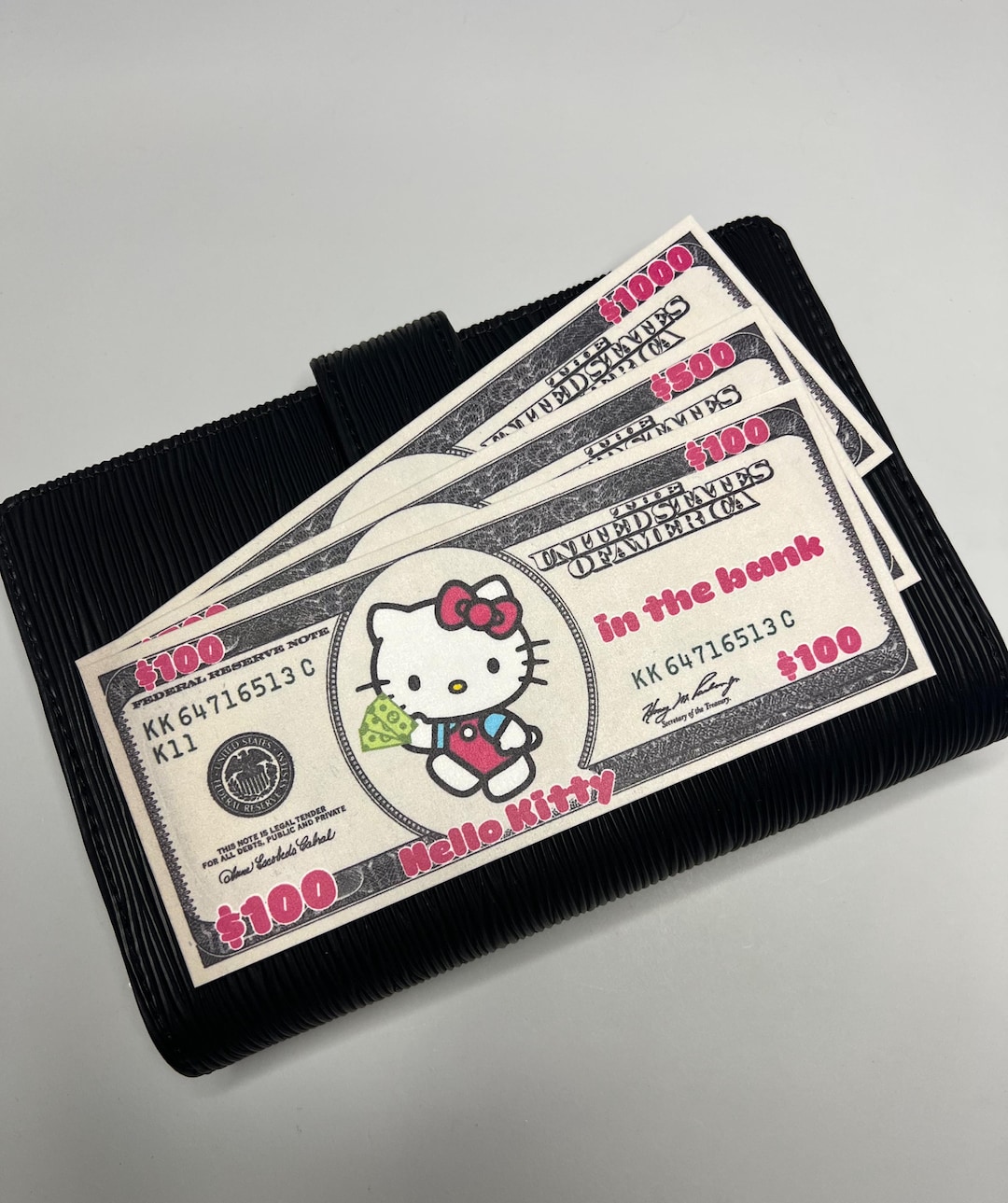 Hello Kitty Money Placeholders - Etsy