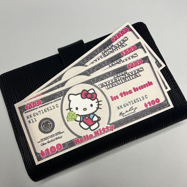 Hello Kittys Money - Etsy