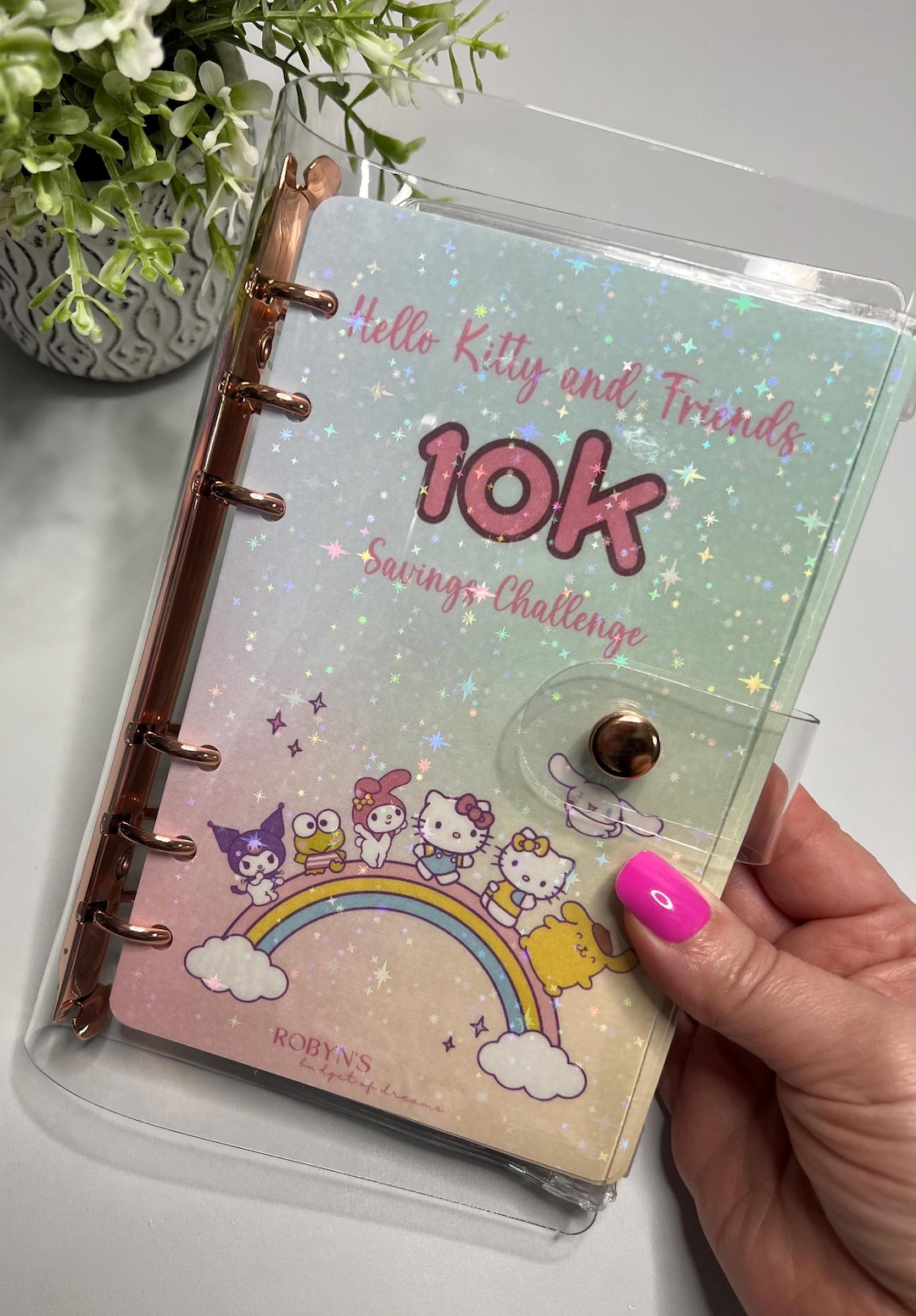 Hello Kitty and Friends Savings Challenge Binder - Etsy