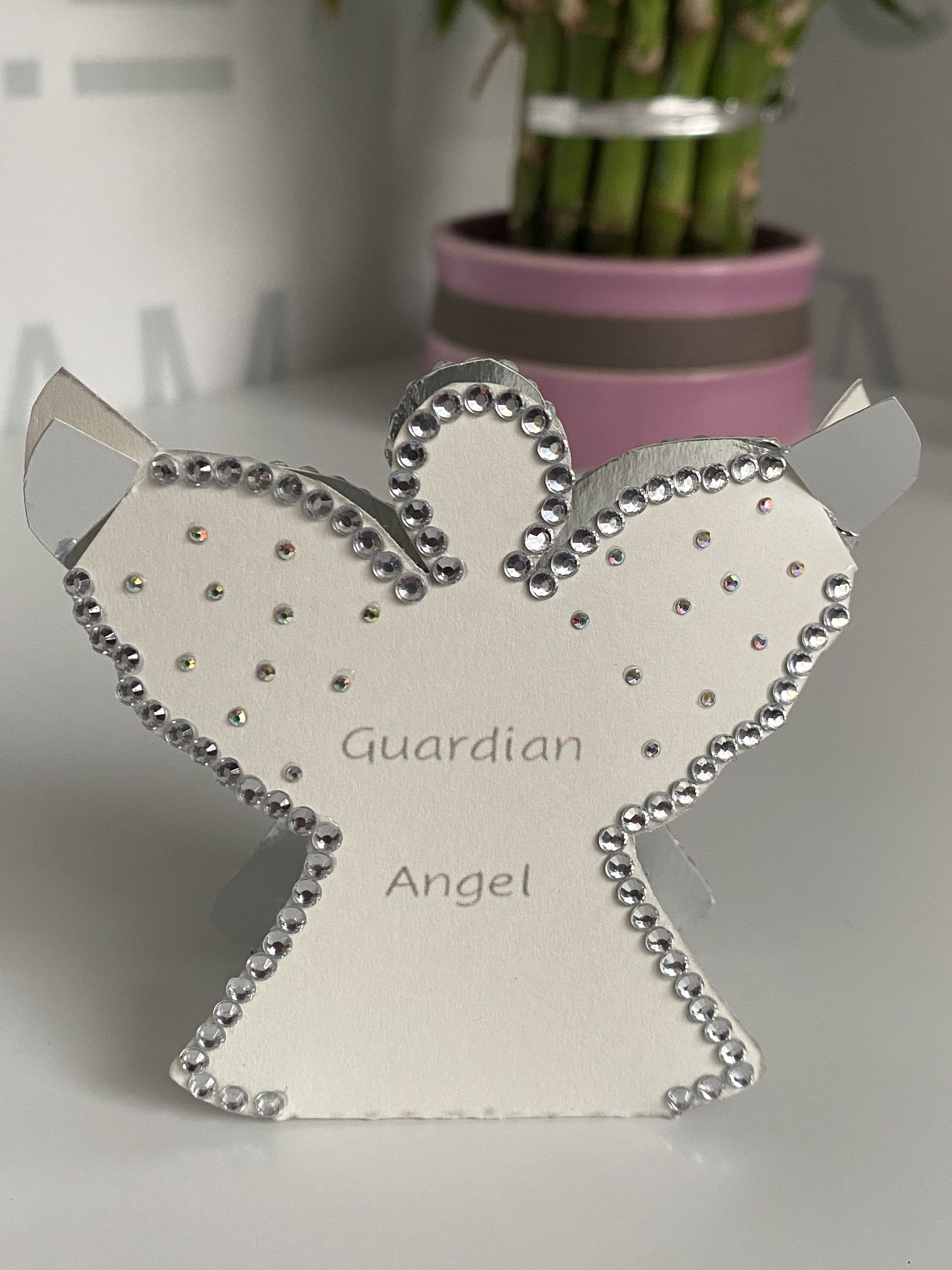 Handmade guardian angel gift box healing crystal | Etsy