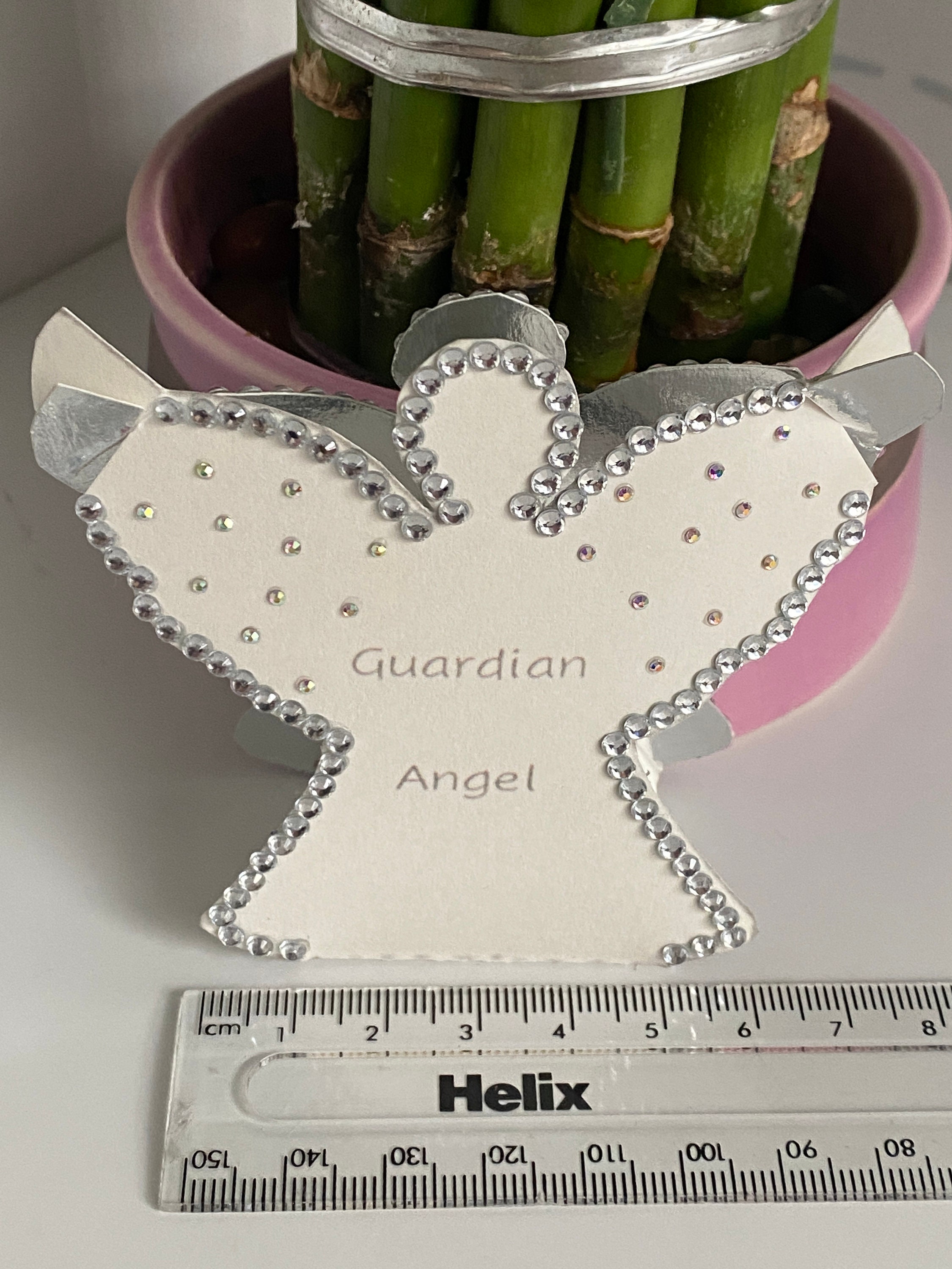 Handmade guardian angel gift box healing crystal | Etsy