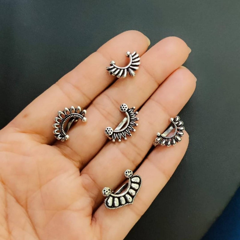 Tribal Nose Ring - Etsy